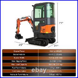 Excavators » Blog Archive » AHM 2000 lbs Mini Excavator Crawler with 13 ...